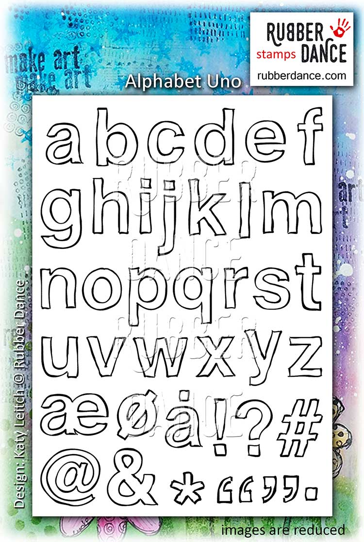 Door Sign with Inky Friends & Alphabet Uno – Rubber Dance Art Stamps Blog