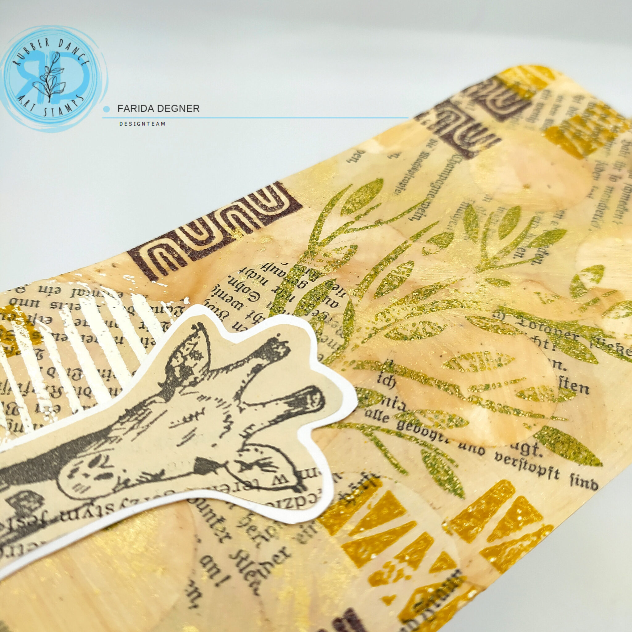 Huge Bookmarks with African Animals & Garden Cats – Rubber Dance Art ...