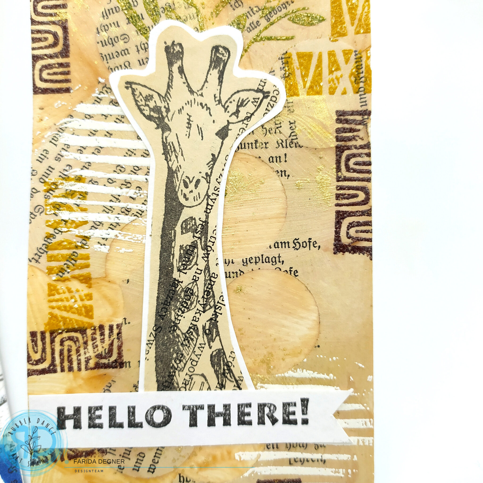 Huge Bookmarks with African Animals & Garden Cats – Rubber Dance Art ...