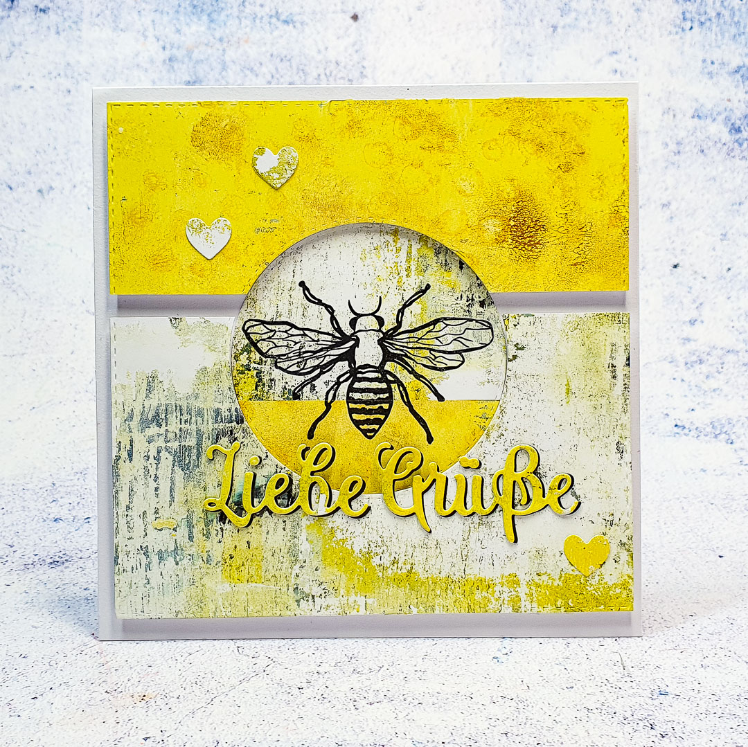 Greeting Cards with Gelli Prints – Rubber Dance Art Stamps Blog