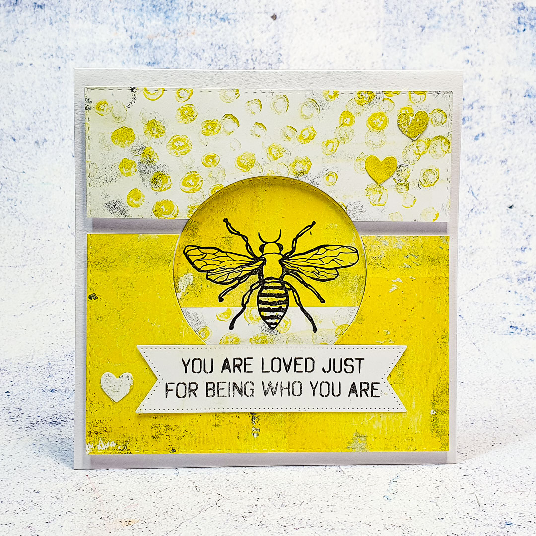 Greeting Cards with Gelli Prints – Rubber Dance Art Stamps Blog