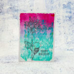 Easy Greeting Cards with Gelli Prints – Rubber Dance Art Stamps Blog