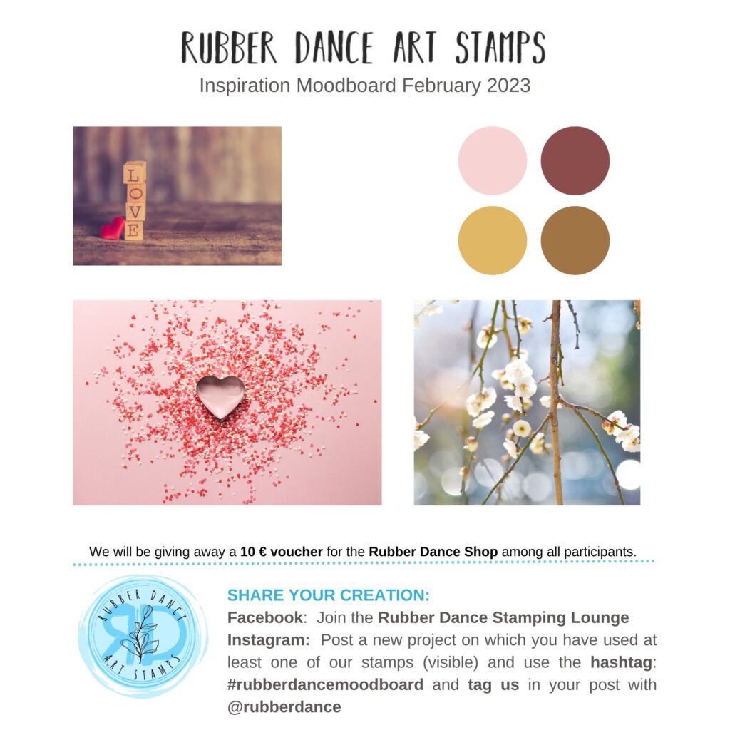 MORE FEBRUARY INSPIRATION – Rubber Dance Art Stamps Blog