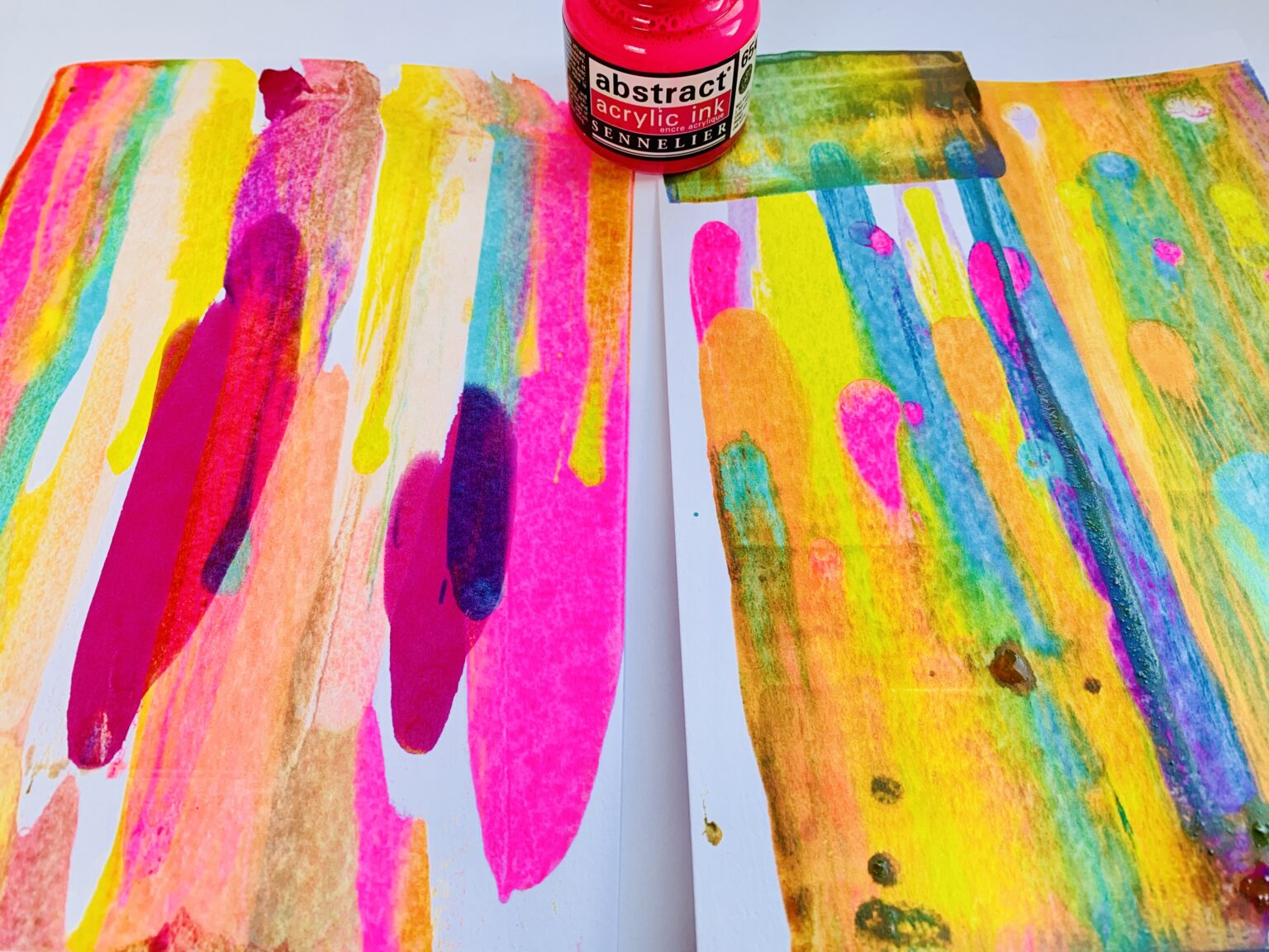 Mixed Media ATCs with Pencil Marks 6 – Rubber Dance Art Stamps Blog