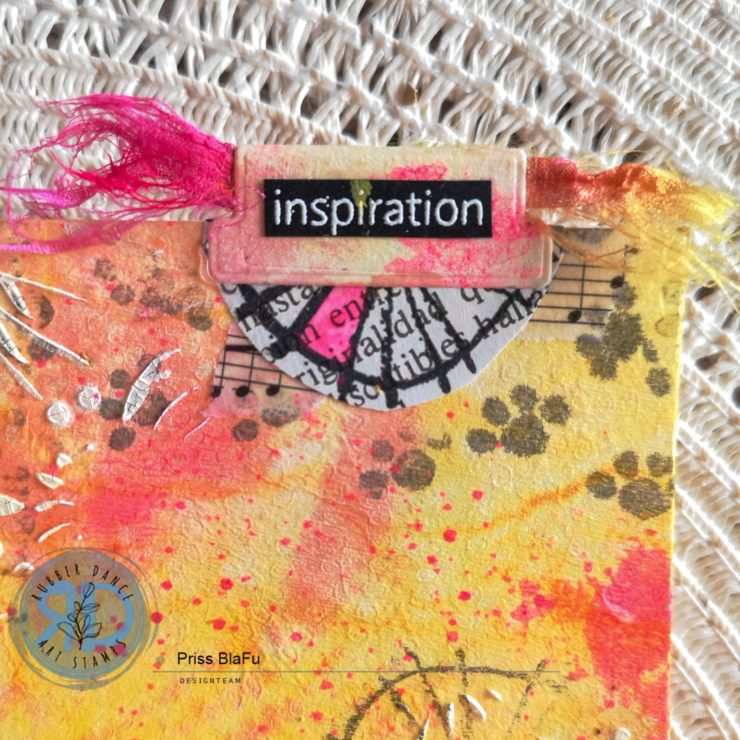 Art Journal Tutorial with Purr-fect and Inky Friends – Rubber Dance Art ...