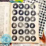 Collage Paper Collection using and Old Book and Stamps – Rubber Dance ...