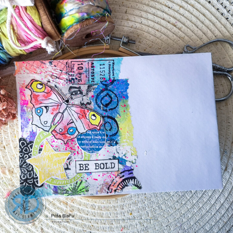 Mail Art: Altered Envelopes with Inky Friends – Rubber Dance Art Stamps ...