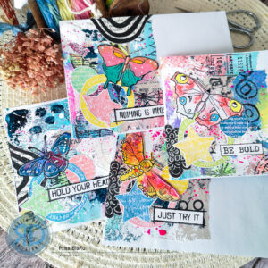 Mail Art: Altered Envelopes with Inky Friends – Rubber Dance Art Stamps ...