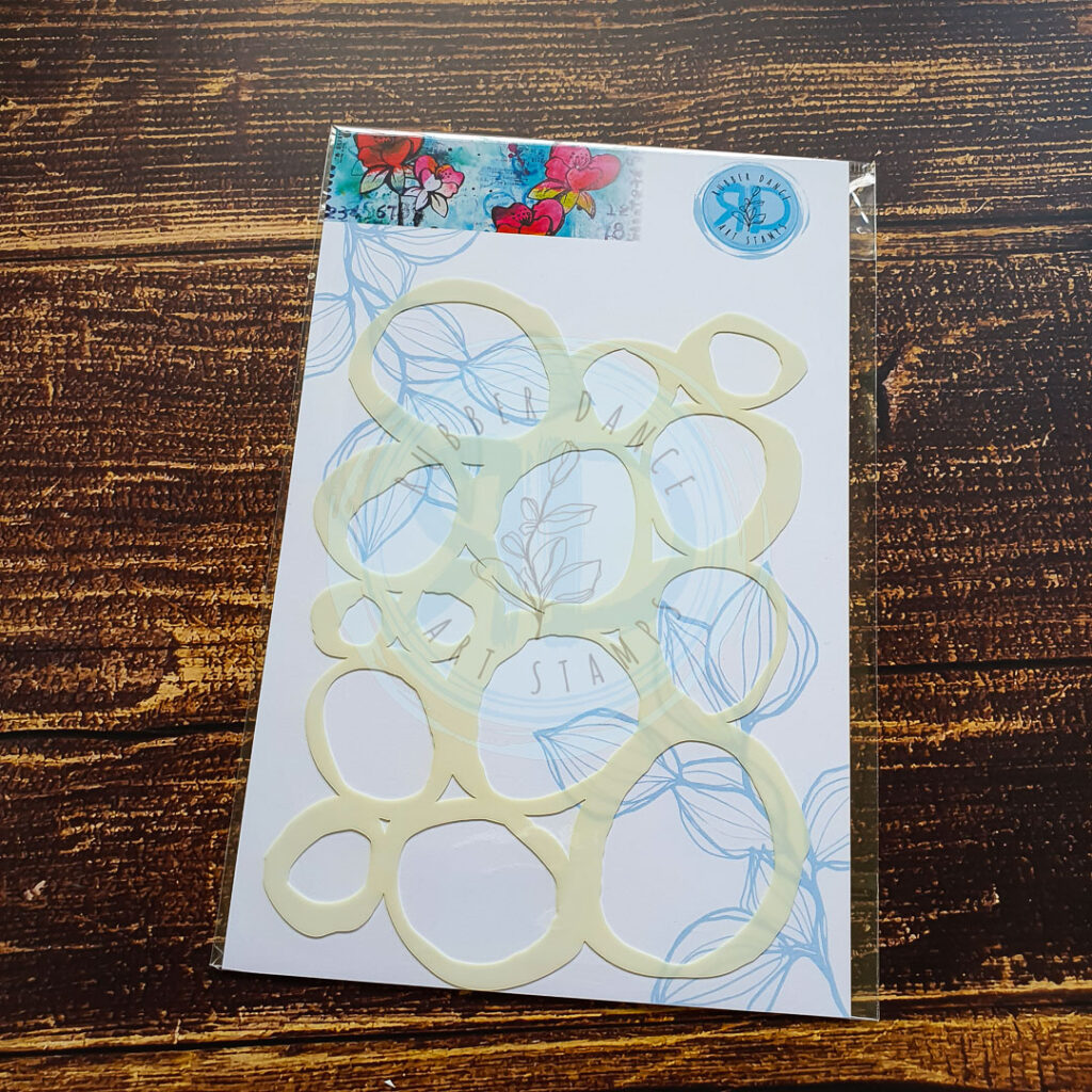 ATC with Spray Inks and Stencils – Rubber Dance Art Stamps Blog