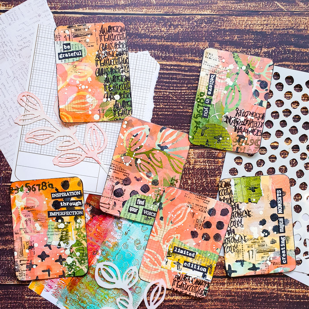 Handmade Journaling Cards with Collage Masterboard – Video Tutorial ...