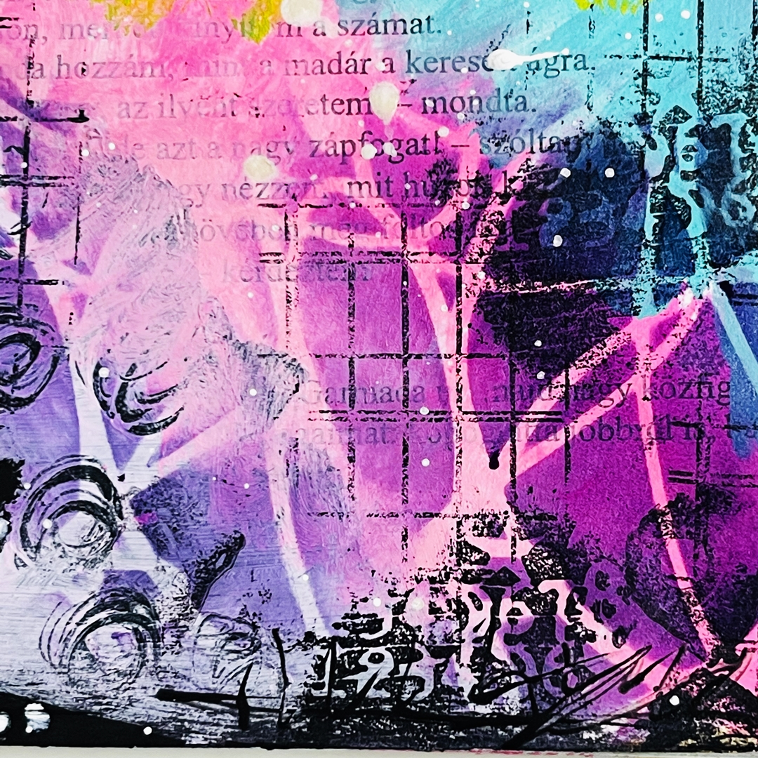 Art Journal Page Tutorial with Mix it up 2 and Stencil Background ...