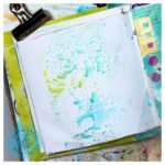 Mixed Media Art Journal Page Tutorial with Distress Oxides & Carved ...