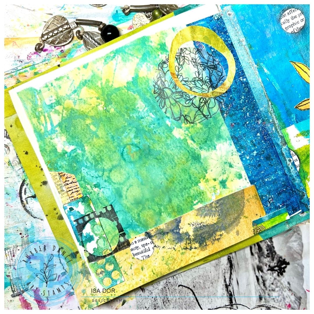 Mixed media Art Journal page with Pencil Marks 5 – Rubber Dance Art ...