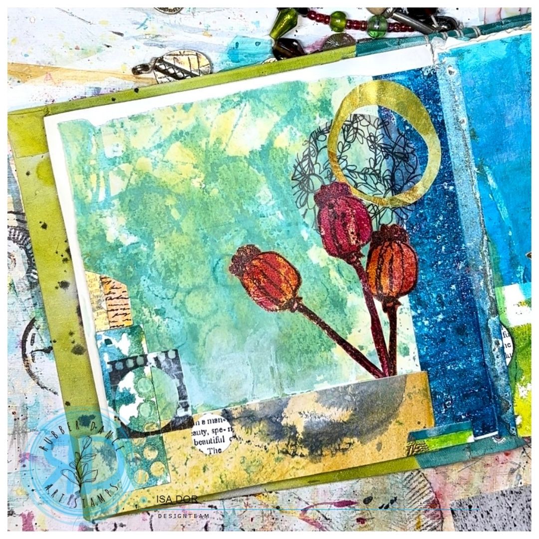 Mixed media Art Journal page with Pencil Marks 5 – Rubber Dance Art ...