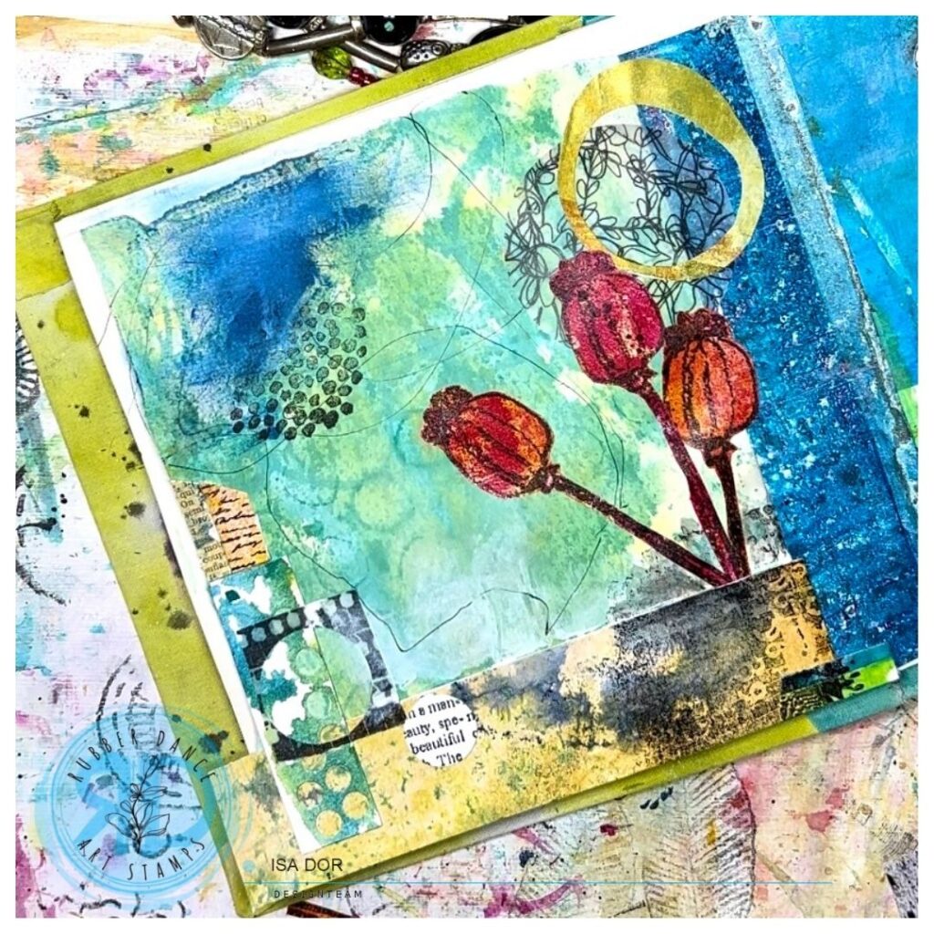 Mixed media Art Journal page with Pencil Marks 5 – Rubber Dance Art ...