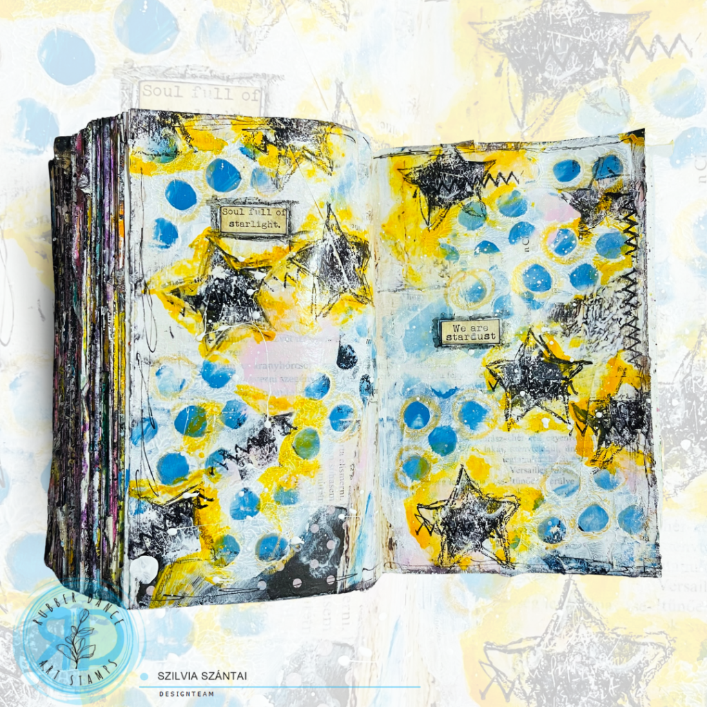 Mixed Media Art Journal Tutorial – Rubber Dance Art Stamps Blog