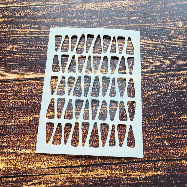 A Gelli Printing Session with Stencil Textures – Rubber Dance Art Stamps Blog