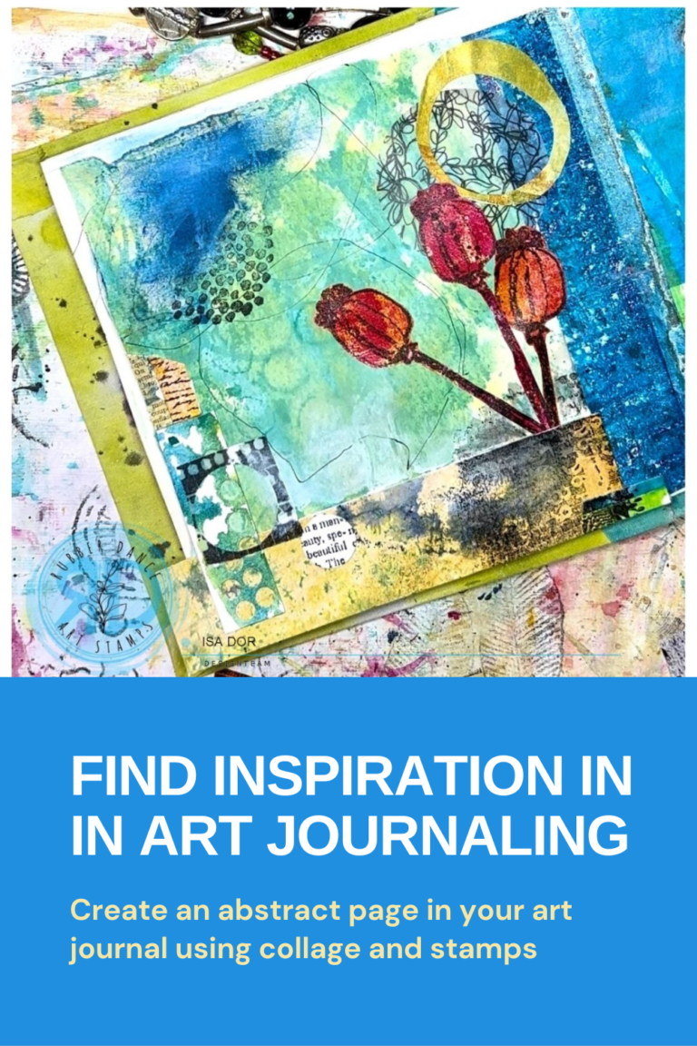 Mixed media Art Journal page with Pencil Marks 5 – Rubber Dance Art ...