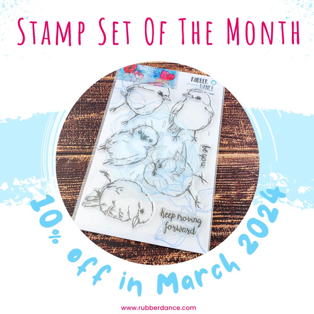 Stamp Set of The Month March – Rubber Dance Art Stamps Blog