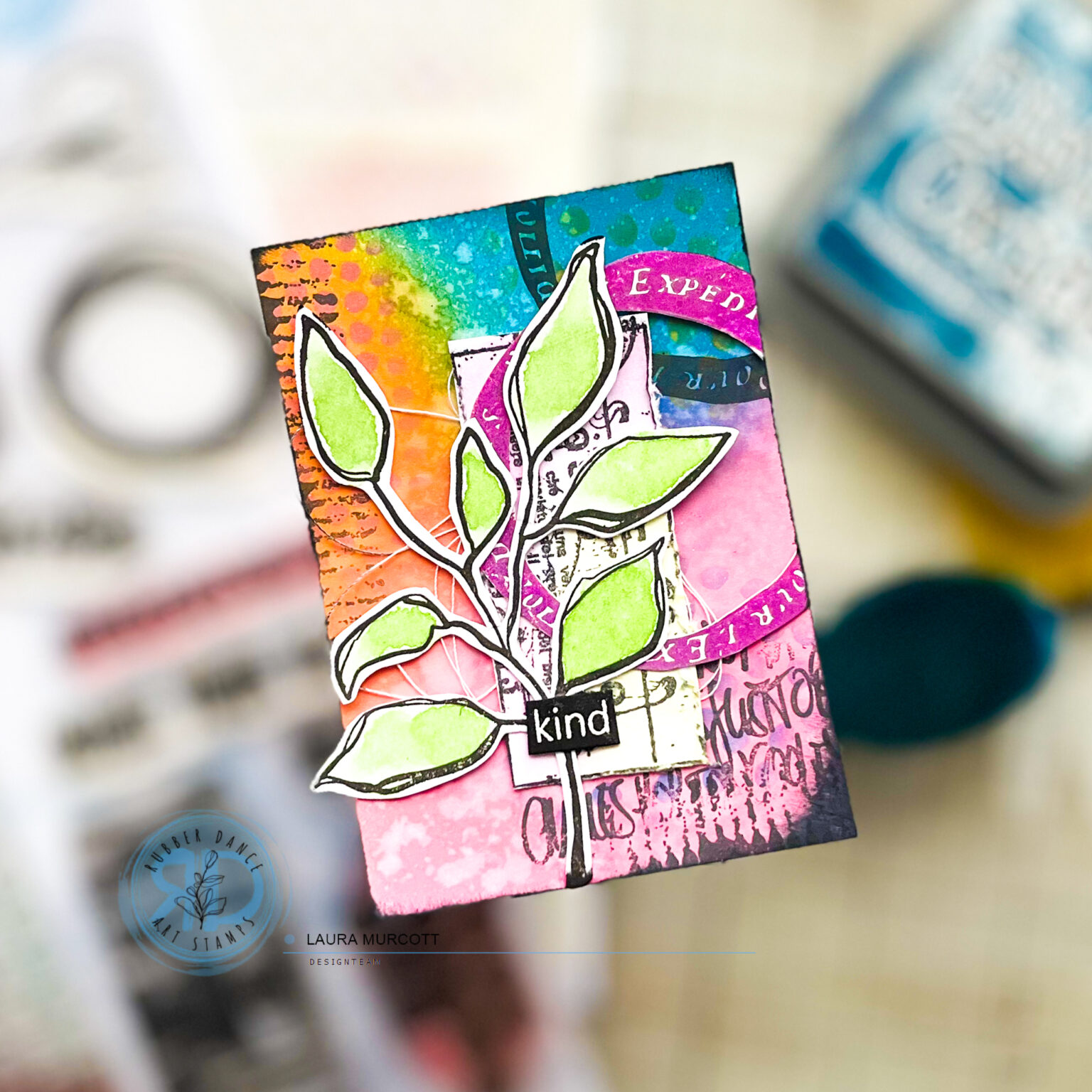 Mixed Media ATCs featuring Mixed Media Marks 1 & Mix It Up 1 Stamp Sets ...