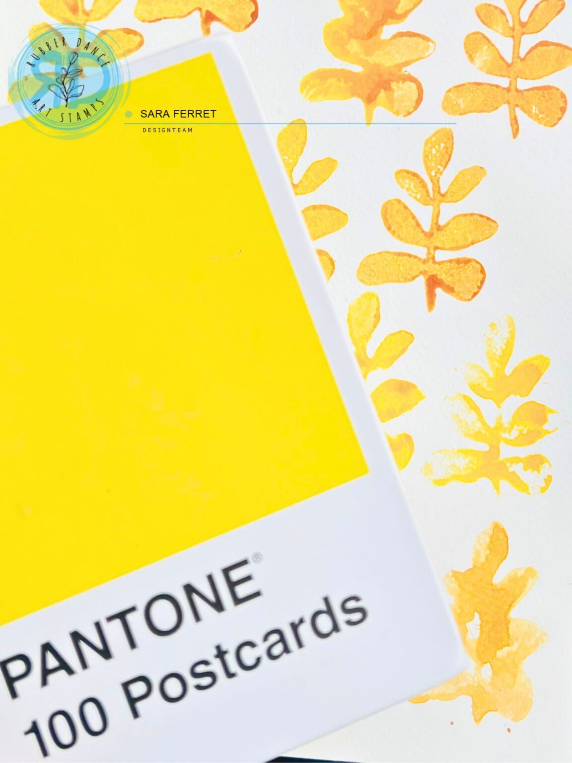 Inspirational Pantone Postcard – Rubber Dance Art Stamps Blog