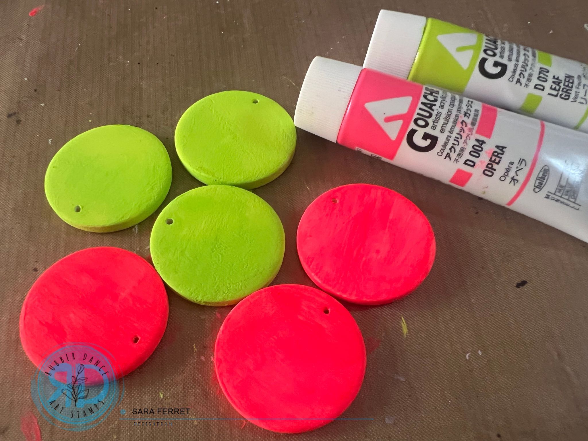 DIY Key Chain Tutorial – Rubber Dance Art Stamps Blog