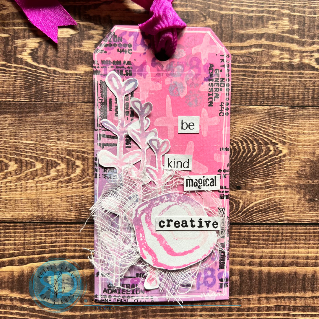 Mixed Media Tags with Distress Oxide Inks and Pencil Marks 1 – Rubber ...