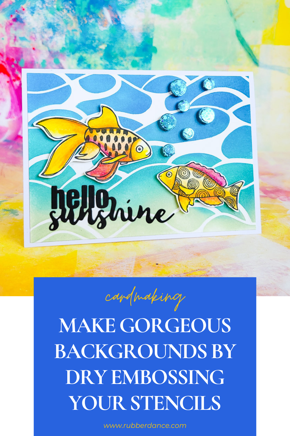 A last Card of Summer – AHOY! – Rubber Dance Art Stamps Blog