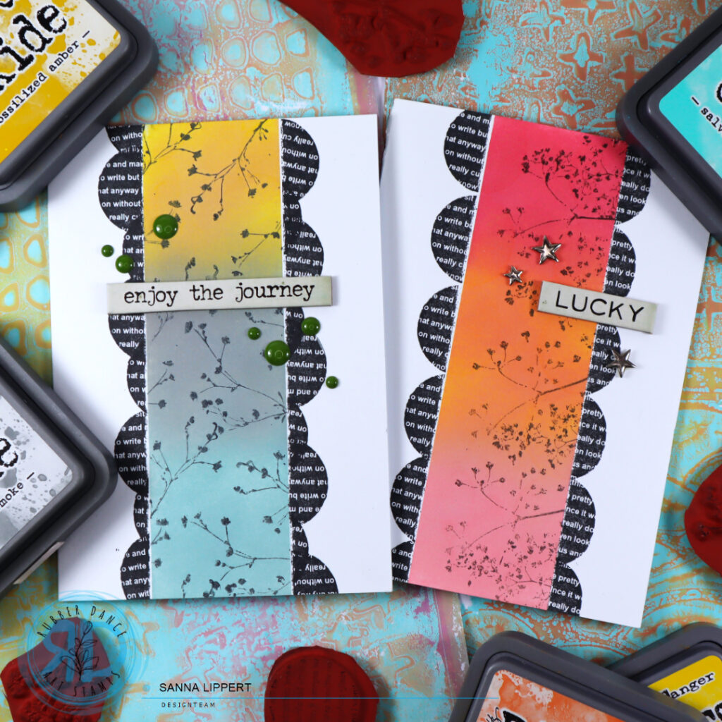 Clean and Simple Cards with Ink Blending – Rubber Dance Art Stamps Blog