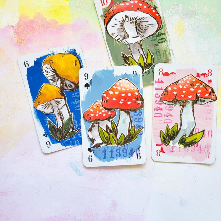 DIY Junk Journal Cards with a Vintage Style – Rubber Dance Art Stamps Blog