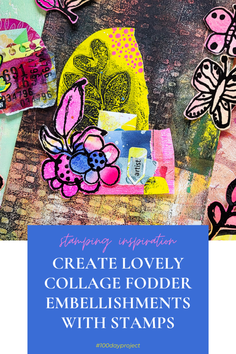 Collage Fodder – Art Journal Ephemera with Pencil Marks – Rubber Dance ...
