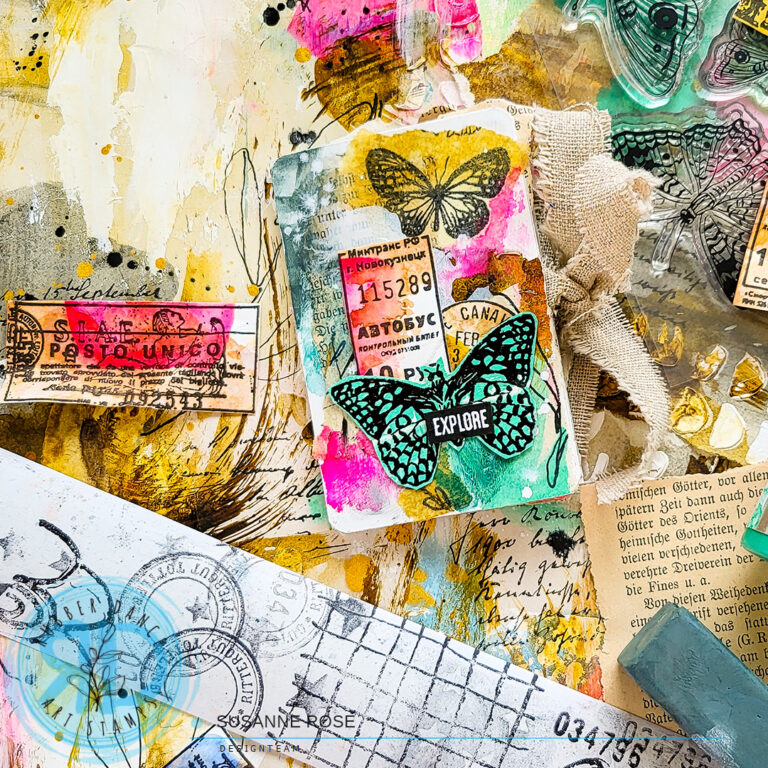 DIY Journal – Mini Book from Old Playing Cards – Rubber Dance Art ...