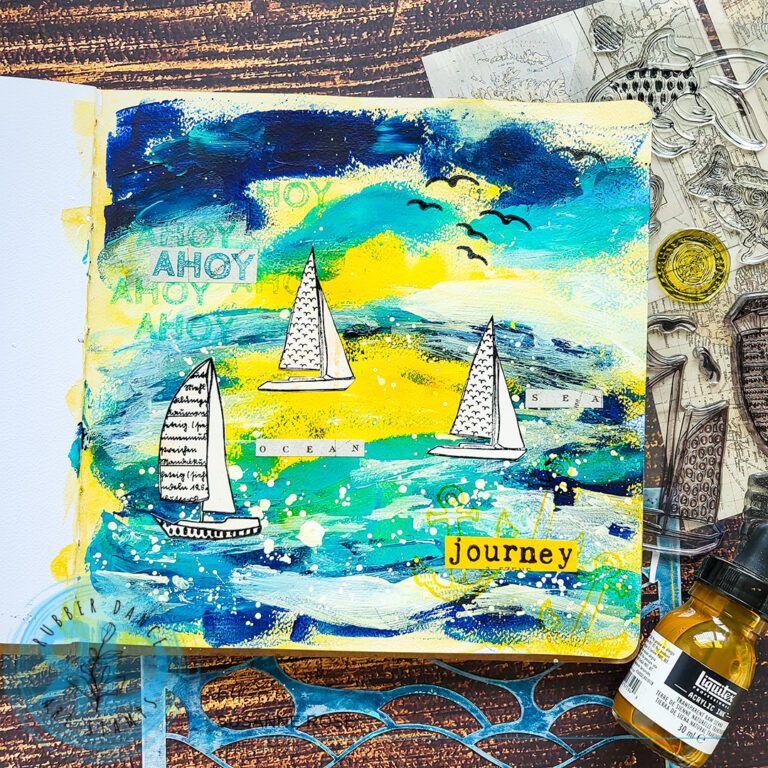 Stamp Set of The Month June – Rubber Dance Art Stamps Blog