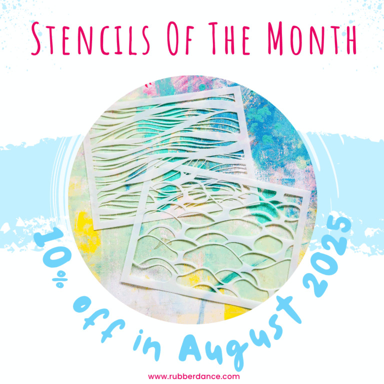 Easy Art Journaling with Watercolors, Mark Making & Stamps #3 – Rubber ...