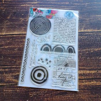Rubber Dance Art Stamps - Clearstamps - Mix It Up 2