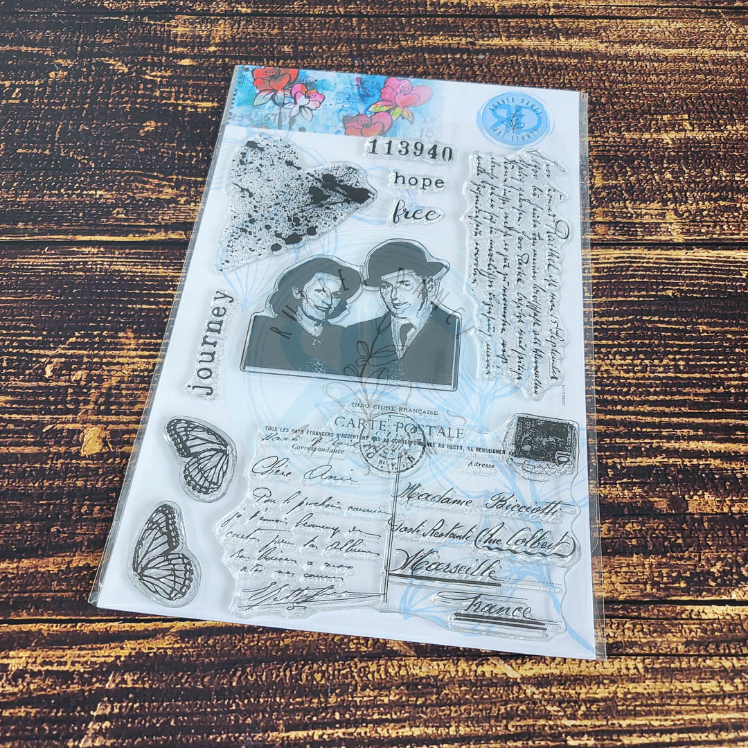 Rubber Dance Art Stamps - Clearstamps - Mix It Up 6
