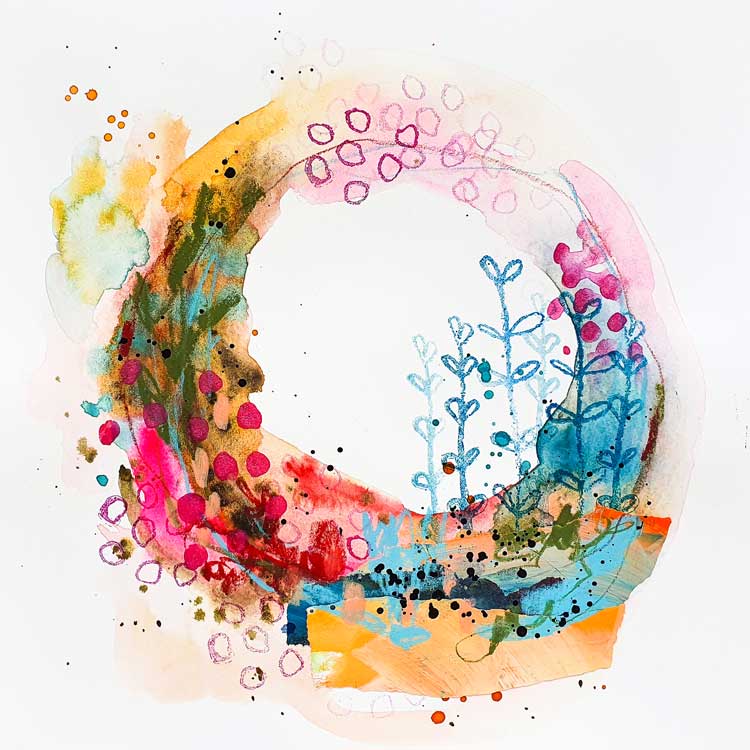 Rubber Dance Art Stamps - Clearstamps - Pencil Marks 1