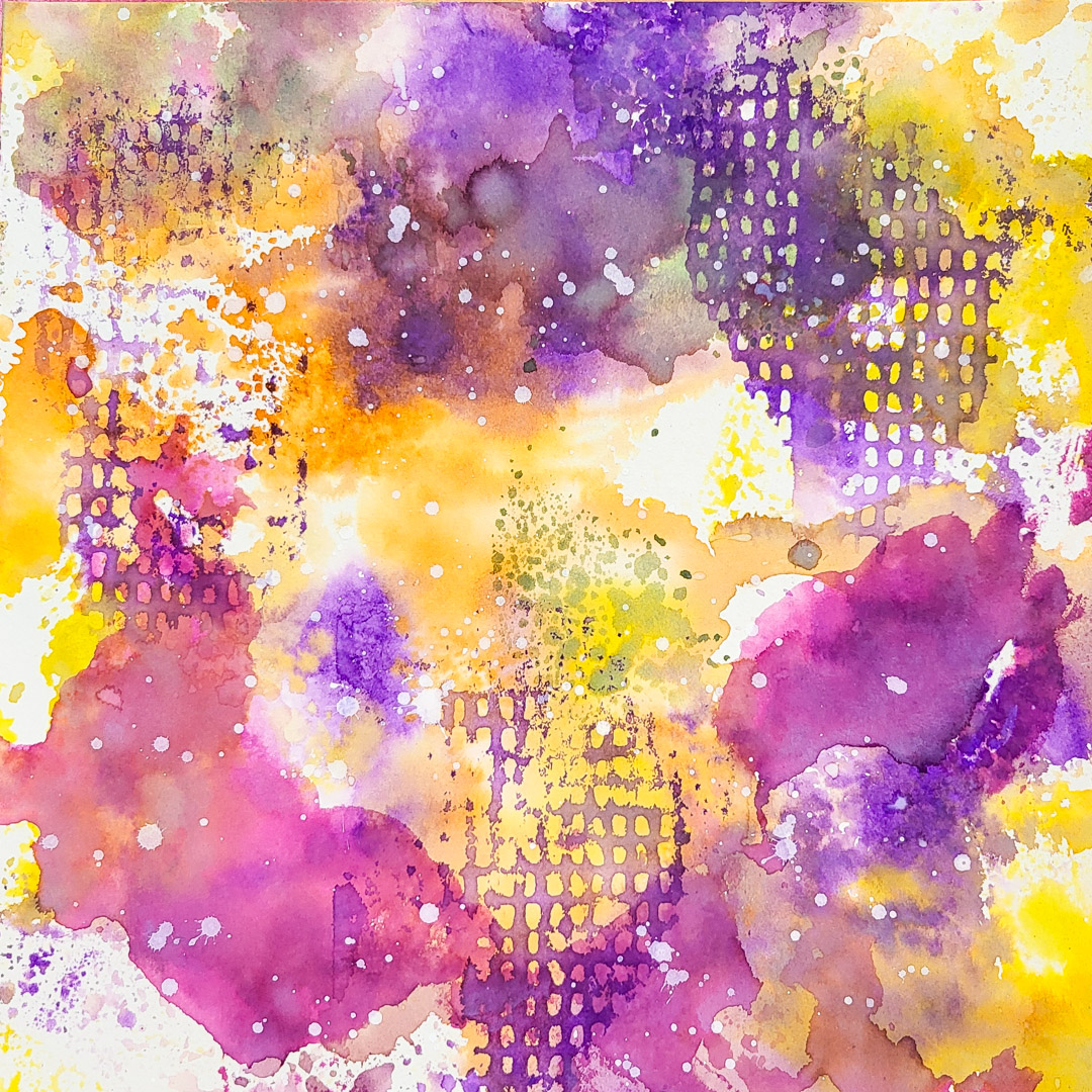 Rubber Dance Art Stamps - Stencil - Mini Marks